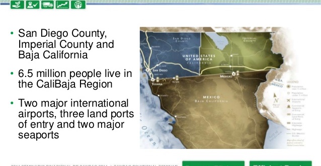 The Mega Binational Economic Region of Baja California and Southern ...